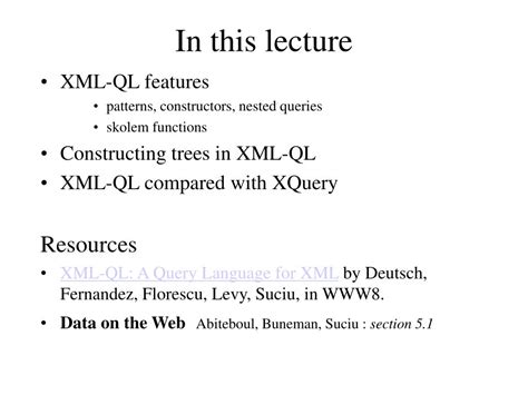 Ppt Managing Xml And Semistructured Data Powerpoint Presentation Free Download Id3253191