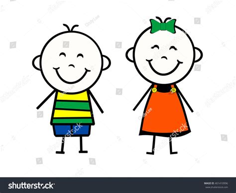 Boy Girl Clip Art Stick Figure At Jonathan Baylee Blog