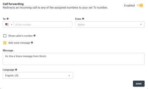 How Do I Set Up Call Forwarding Sinch Community 16004