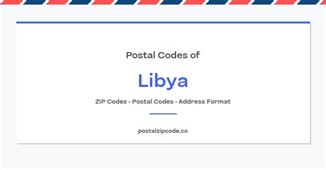 Libya Postal Codes Complete Zip Code List