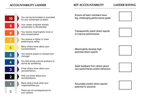 The Talent Strategy Group The Accountability Ladder