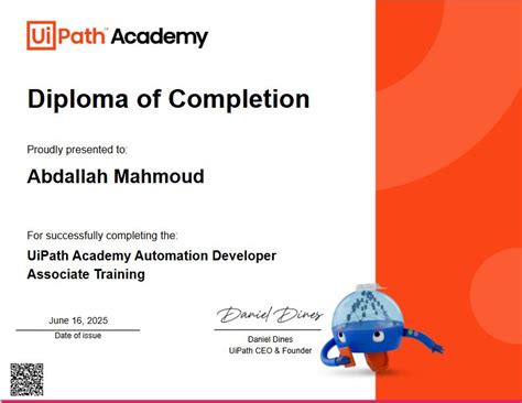 Im Happy To Share That Ive Obtained A New Certification Uipath
