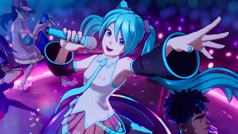 Hatsune Miku G Y Tranh C I Trong Fortnite Gamelade