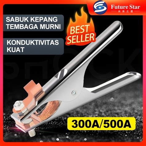 Jual Tang Massa 300a500a Welding Ground Clamp Cable Clip For Arc