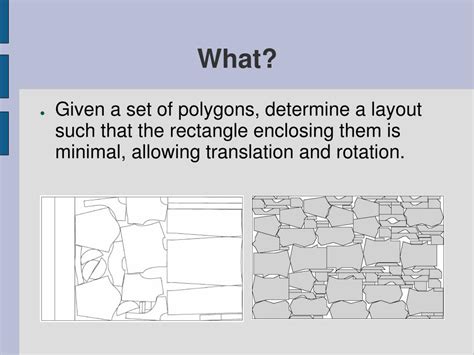 Ppt Optimal Polygon Packing Techniques For Apparel Production