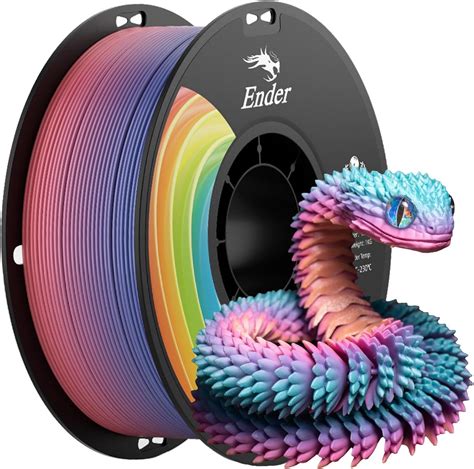 Creality 3d Printer Filament 175mm Rainbow Upgrade Pla Filament