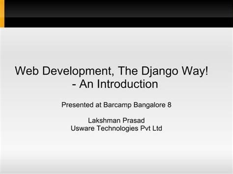 all about django pdf