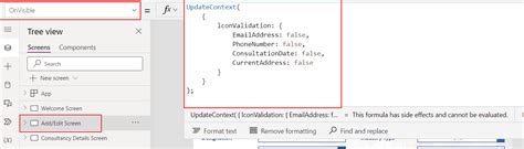 Power Apps Form Field Validation On Submit Email Phone Number Date