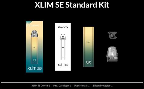 OXVA Xlim SE Kit W MAh Pod System Kit