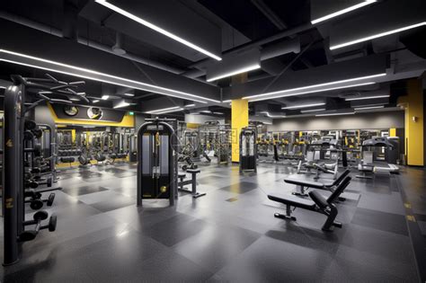 宽敞的健身房高清图片下载 正版图片600265996 摄图网