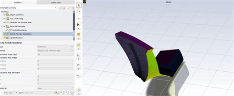 Ansys Lesson Meshing Periodic Geometry Flowthermolab