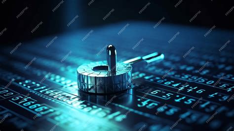 Premium Photo Illustration Of Binary Code And Key Concept Of Cyber