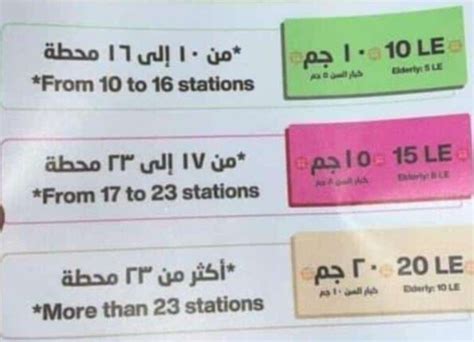 وصلت 20 جنيه ننشر أسعار تذاكر المترو بعد الزيادة الجديدة الأسبوع
