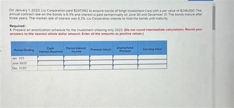 Solved On January 1 2023 Liu Corporation Paid