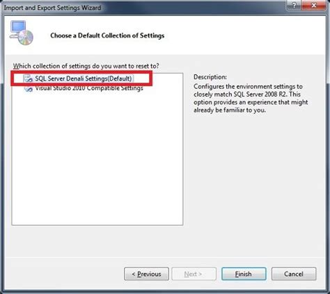 Sql Server Ssms 2012 Reset Keyboard Shortcuts To Default Sql