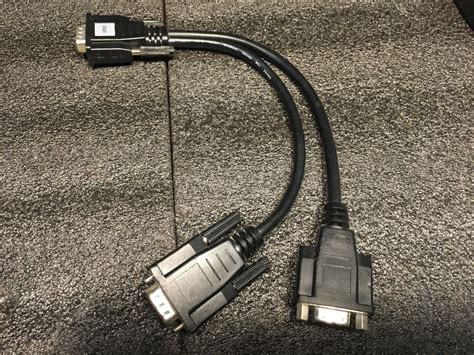 Male VGA Female VGA Male VGA Splitter Cable Computers Tech Parts Accessories Cables