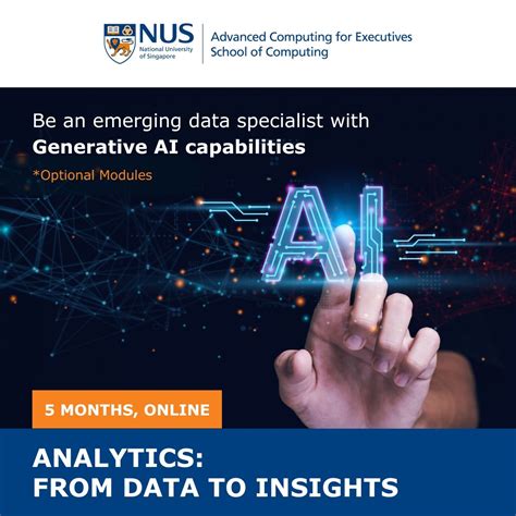 Data Analytics Course By Nus Certificate Course In Data Analytics By