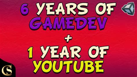 6 Years Of Indie Game Development In Unity And 1 Year Of Youtube