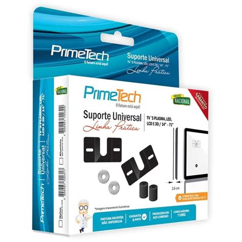 Suporte Fixo Para Tv Lcd E Smart 14 A 105 Polegadas Roldanas De Alumínio 80kg Submarino