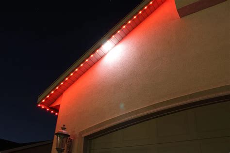 Flush Mounted Soffit Down Lighting — Treasure Coast Trimlight Programmable Permanent Outdoor
