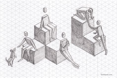 Draw Speak Isometric Graph Paper