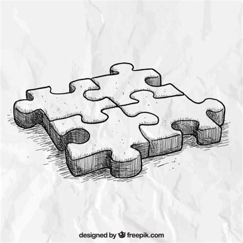 Puzzle Piece Drawing Ideas At Scott Paramore Blog