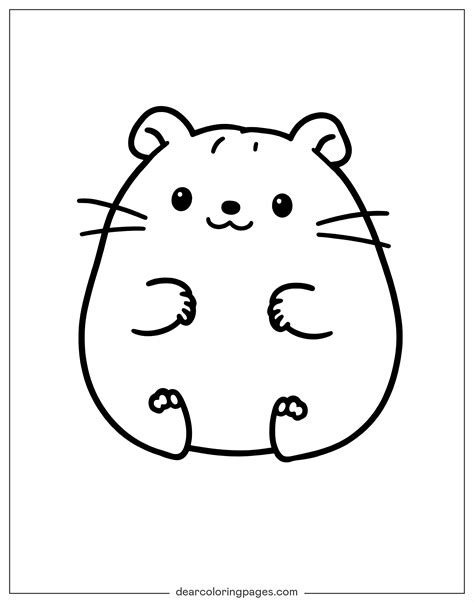 햄스터 색칠공부 16개의 무료 인쇄 가능한 생성 디자인