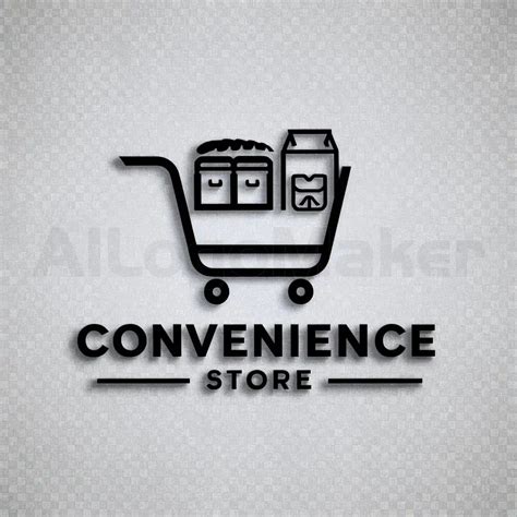 Logo Design For Wang Convenience Minimalist Attractive And Comfortable