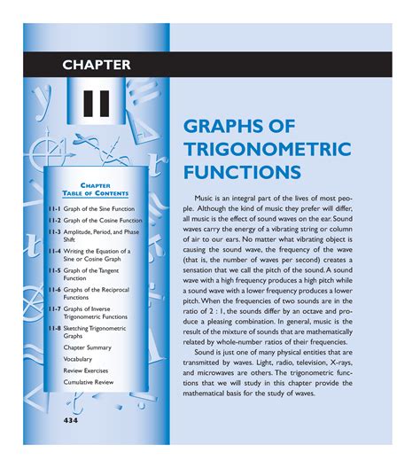 Chapter 11 Trigonometry Chapter 11 434 Chapter Table Ofcontents 11 1