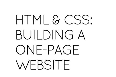 Html And Css Are The Backbone Of All Websites And Knowledge Of Them Is A Necessity If You Are