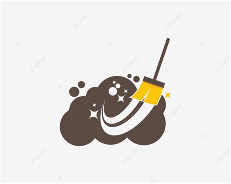House Cleaner Logo Vector Blue Sanitation Building Vector Blue