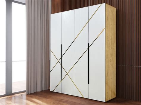 Шкаф Ш 1800 х В 2300 х Г 570 Корпус ЛДСП фасады МДФ цвет корпуса дуб цвет фасада серый