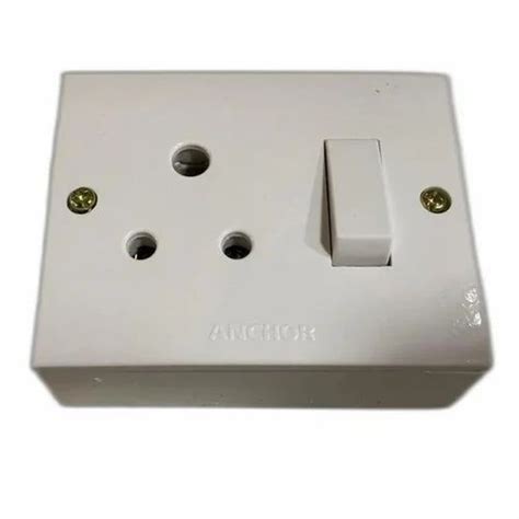6 Anchor Polycarbonate Combined Switches 220V At Rs 18 Piece In Mumbai