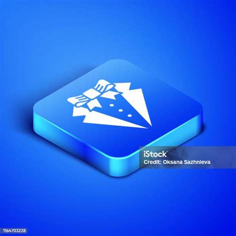 파란색 배경에 격리된 등각 투영 정장 아이콘입니다 턱시도 넥타이 웨딩 슈트 파란색 사각형 버튼입니다 벡터 일러스트레이션 0명에 대한 스톡 벡터 아트 및 기타 이미지 Istock