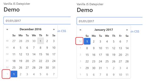 GetWeek Date Should Be Customizable Issue 90 Mymth Vanillajs