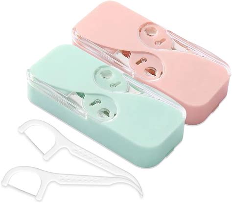 Buy Dental Floss Portable Floss Dispenser Floss Box Dental Floss Picks Dispenser Floss Pick