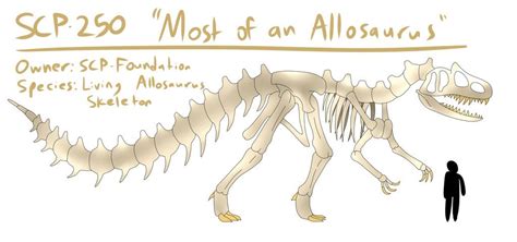 Allosaurus Skeleton Scp Endless Birth Will Turn Into Invulnerable Egg When Killed 200 Will