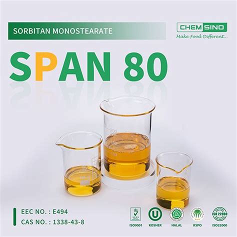 Buy Sorbitan Monooleate Span 80 From Henan Chemsino Industry Co Ltd Chemsino China