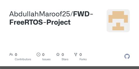 Github Abdullahmaroof25fwd Freertos Project