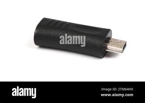 Micro Usb To Usb C Adapter Usb Type C Adapter Kit For Mobile Phone On A White Background Loop