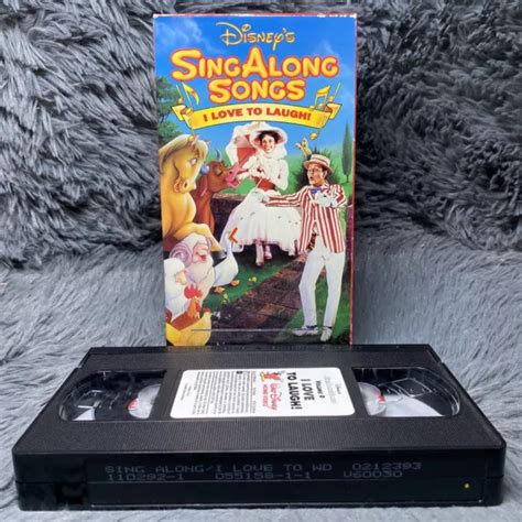 Disneys Sing Along Songs I Love To Laugh Vhs Volume 9 Mary Poppins