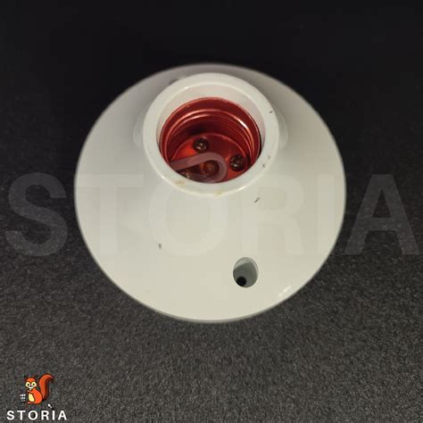 Jual Fitting Plafon Bulat Fitting Lampu Tempel Fitting Lampu Putih Hsc Shopee Indonesia