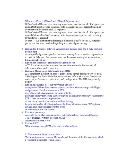 What Are 10base2 10base5 And 10baset Ethernet Lans 10base2 An Pdf Network Topology
