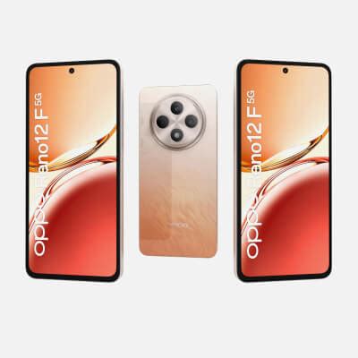 Oppo Reno F G Amber Orange D Model By Rever Art