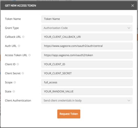 Using Postman Sage Developer