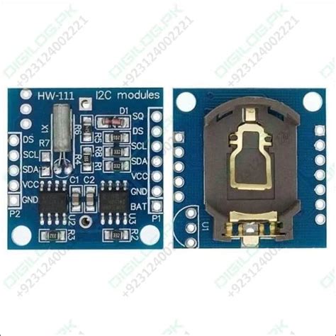Real Time Clock Ds1307 Ds 1307 Rtc I2c Module At24c32 In Pakistan Digilogpk