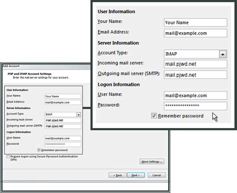 Setup IMAP E Mail In Microsoft Outlook Setup IMAP E Mail In Microsoft Outlook