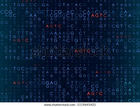 Dna Sequencing By Formula Agtc Modern เวกเตอร์สต็อก ปลอดค่าลิขสิทธิ์ 1119645425 Shutterstock