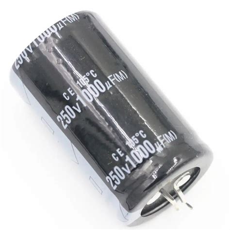1pcs 1000uf 250v 1000mfd 250wv Aluminum Electrolytic Capacitor 30 40mm