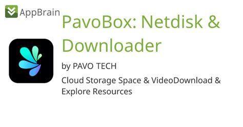 Pavobox Netdisk And Downloader For Android Free App Download